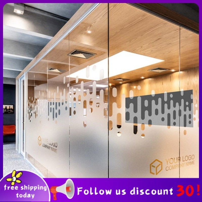 Se7ven Blackout stickers office glass by transparent waistline sticker ...