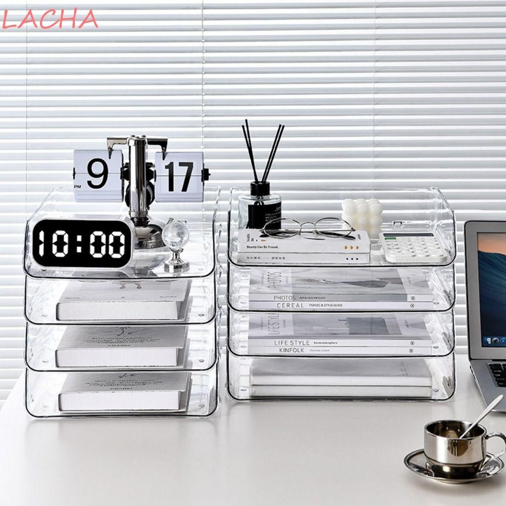 LACHAPELLE A4 File Storage Tray, Desktop Organizer File Organizer ...