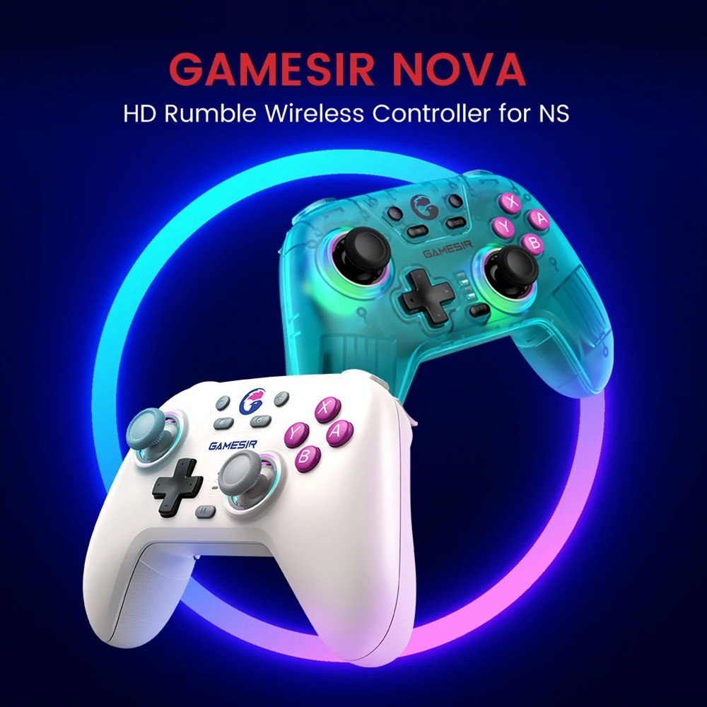Gamesir Nova Wireless Controller Bluetooth Gamepad with Hall Effect ...