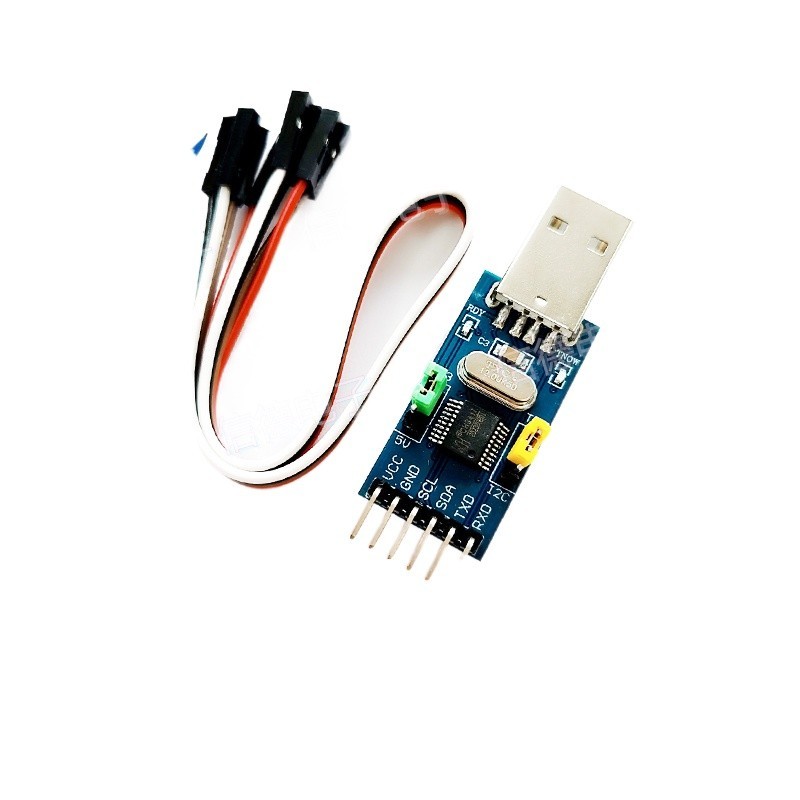 CH341T two-in-one module USB to I2C IIC UART USB to TTL microcontroller serial port downloader ...