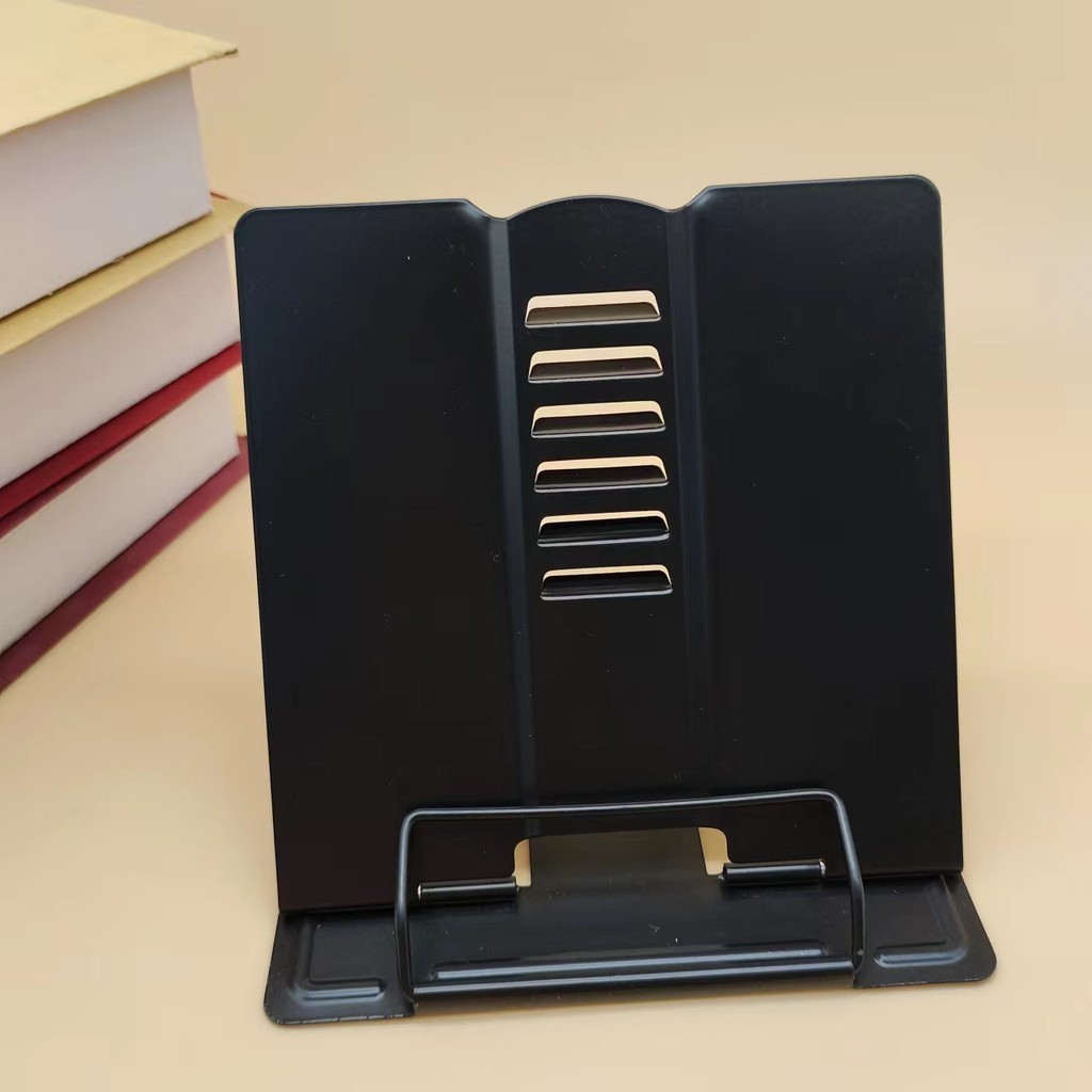 【In Stock】Metal Book Holder Reading Frame Adjustable Angle Bookstand ...
