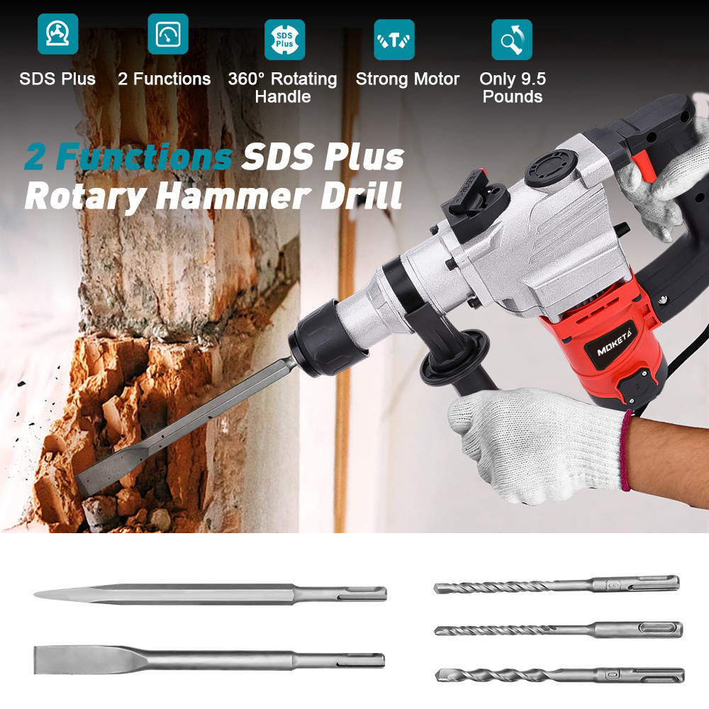 7000W Electric Hammer 220V Demolition Hammer/Chipping Gun Heavy Duty ...