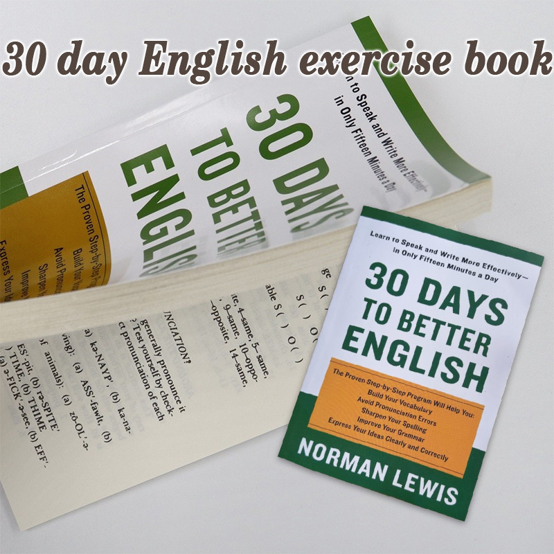 30 DAYS TO BETTER ENGLISH Learning Book | Shopee Philippines