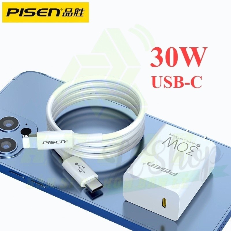 Pisen QUICK 30W / 20W PISEN Charger / Charger PD 20W / 30W (Retail Or ...