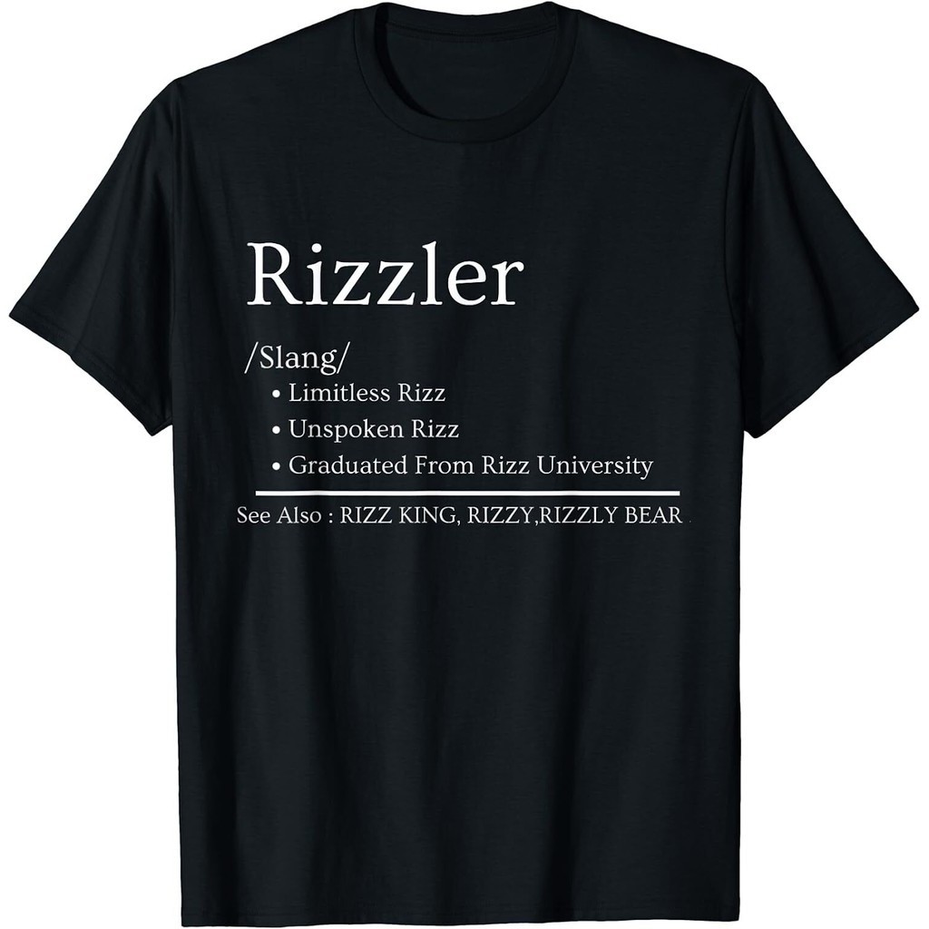 Rizz The Rizzler Definition Funny Meme Quote T-Shirt | Shopee Philippines