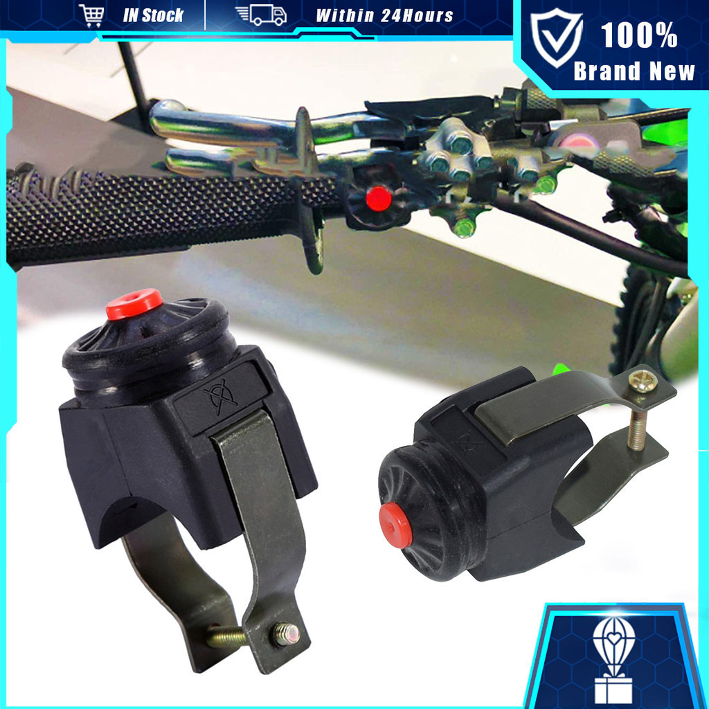 Universal Motorcycle Kill Switch Red Push Button Horn Starter Dirt Bike ...