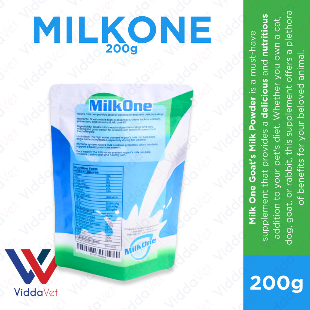 Viddapet Milkone 200g goats milk MilkOne Complete Goat Milk Replacer ...