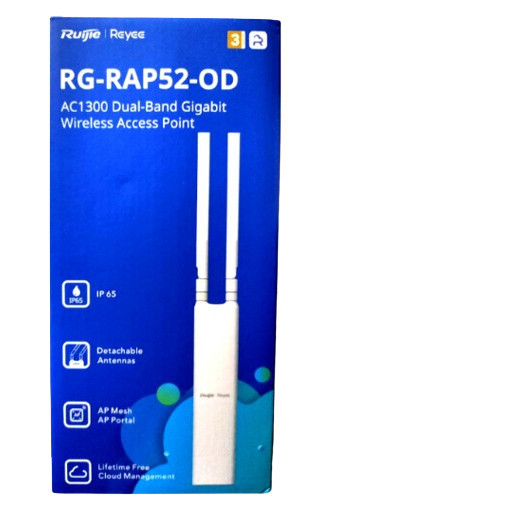 Reyee RUIJIE RG-RAP52-OD Reyee Wi-Fi 5 AC1300 Dual-Band Outdoor Access ...