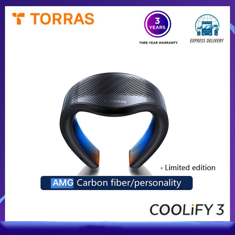 (In stock)Torras COOLIFY 3 Hanging Neck Air Conditioner Carbon Fiber ...