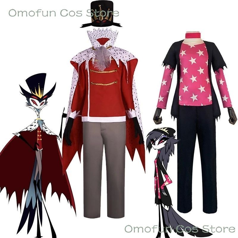 Helluva Stolas Octavia Goetia Cosplay Boss Costume Anime Hazbin Cosplay ...
