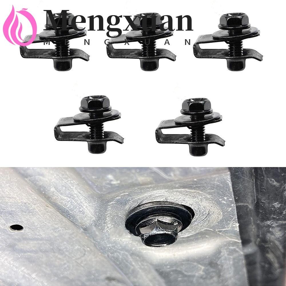 MENGXUAN 5/10pcs Car Body Bolts, M6 6MM Car U-nut Clips, Universal U ...