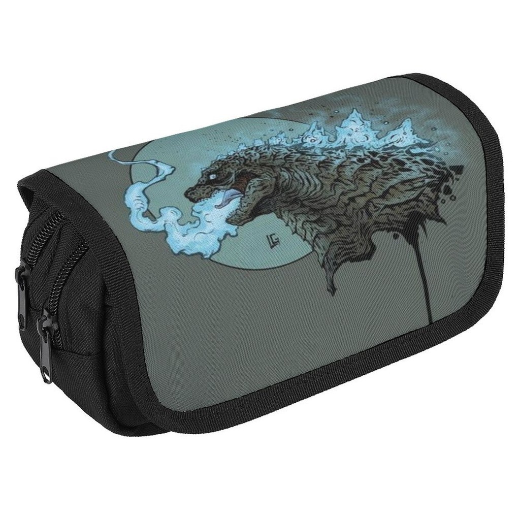 Godzilla Pencil Case Bag Pen Holder Pouch School Office Organizer ...