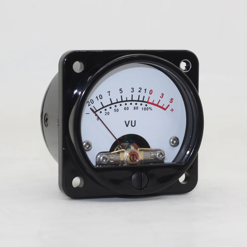 AC/DC6-12V DB Head Hifi DIY Kits Yellow Warm Light 45mm VU Meter ...