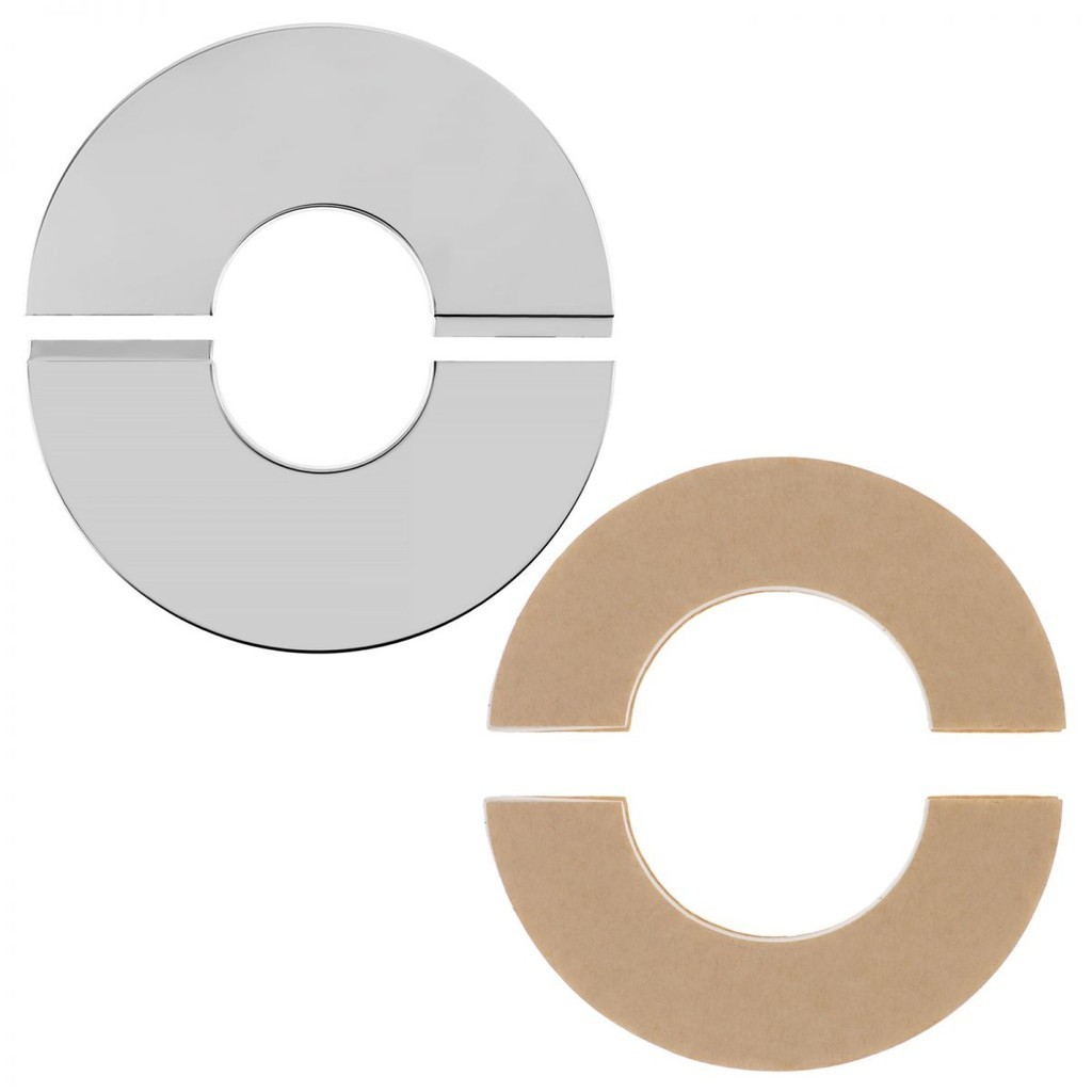 Stainless Steel Round Escutcheon Plate Wall Split Flange for 1.96inch ...