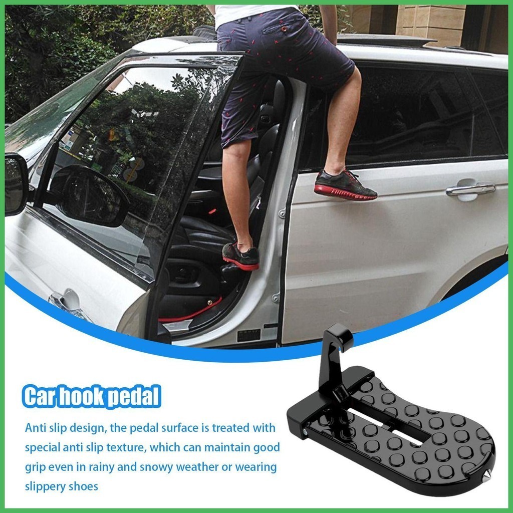 Car Door Step Car Roof Rack Pedal Rooftop Easy Access Aluminum Alloy ...