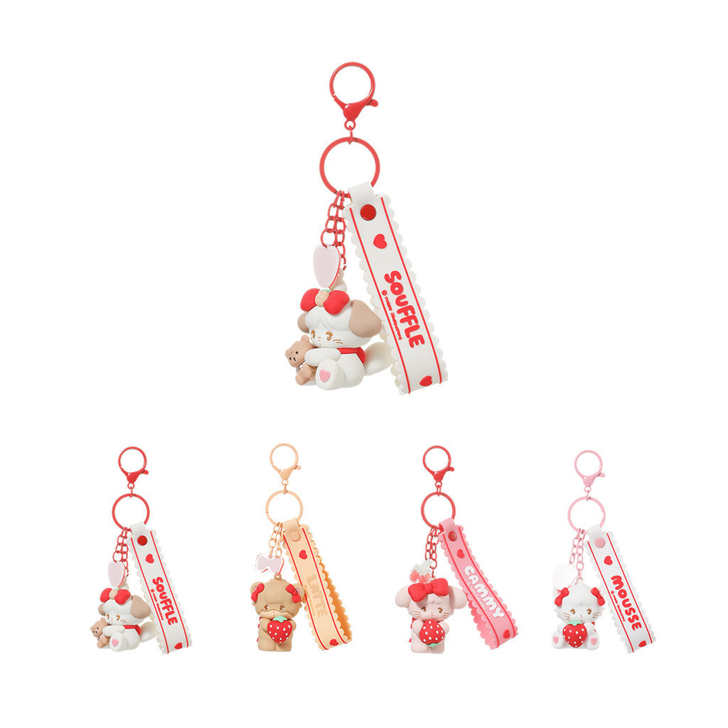 MINISO MIKKO Strawberry Collection Keychain | Shopee Philippines