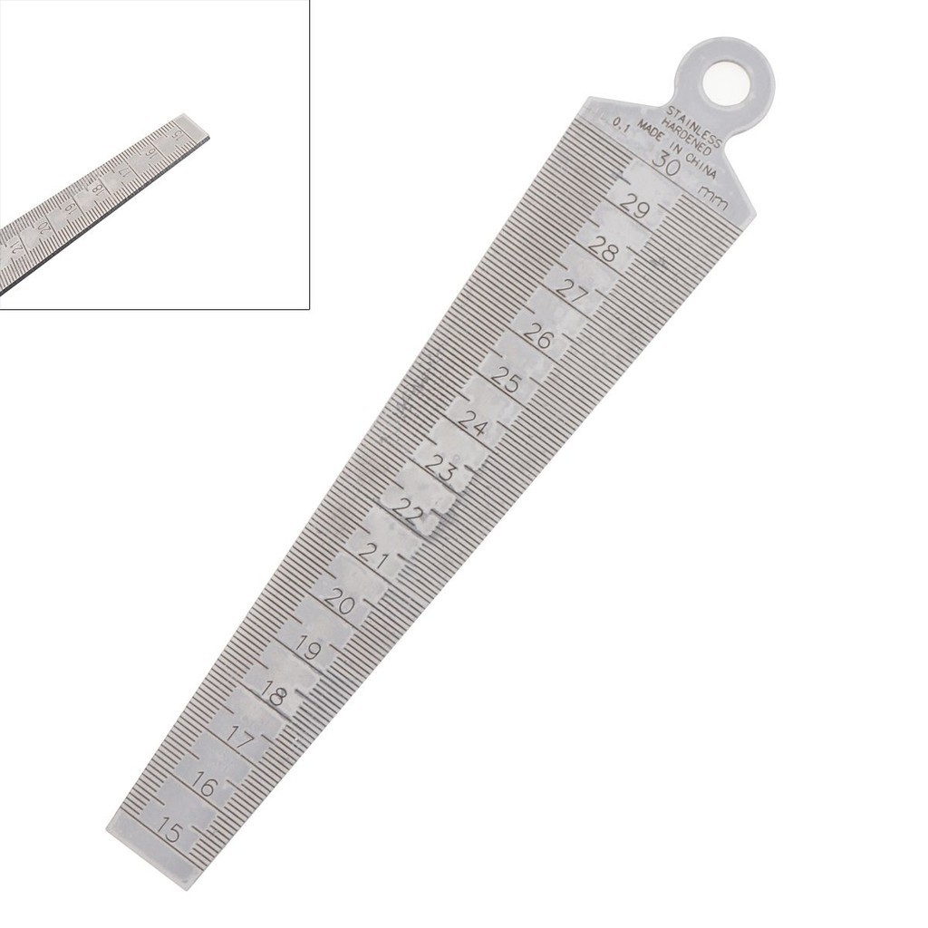 Taper Gage Metric 15-30mm Stainless Taper Welding Gauge Test Ulnar Inch ...