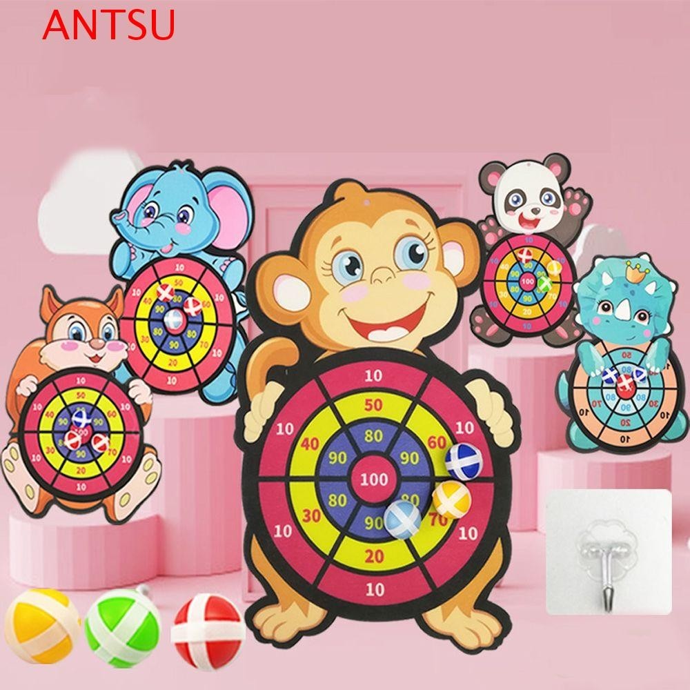 ANTSU Dart Board Game Creative Interactive Animals Throw Dartboard Educational Indoor Outdoor ...