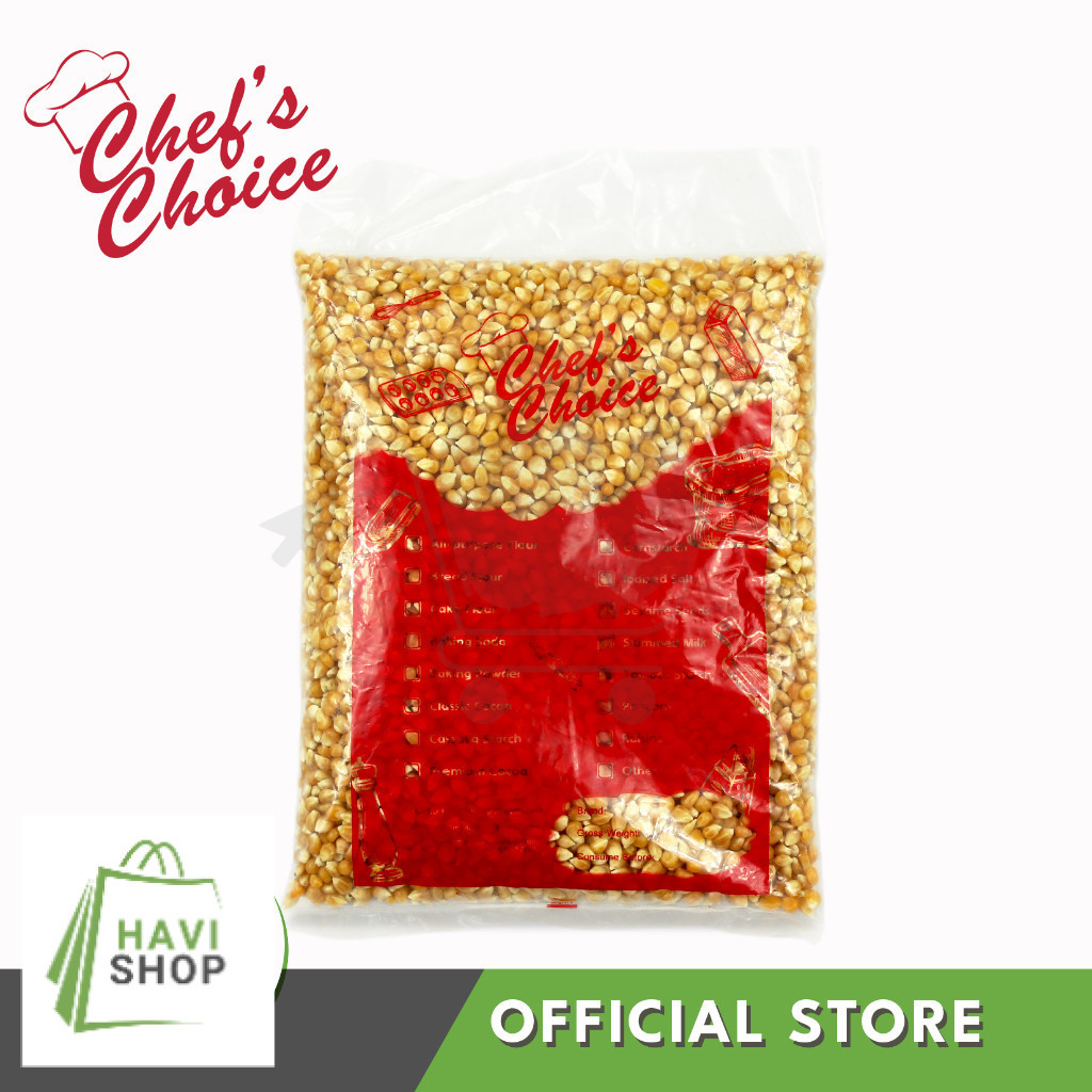 POPCORN 250G 500G 1KG (Chef's Choice) HAVI SHOP | Shopee Philippines