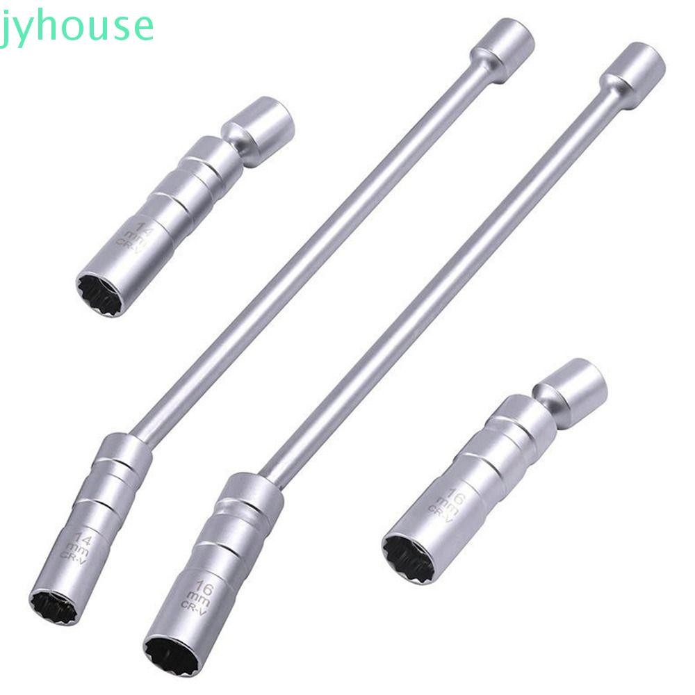 JYHOUSE Magnetic Spark Plug Socket, 14mm&16mm Extended Swivel Spark ...