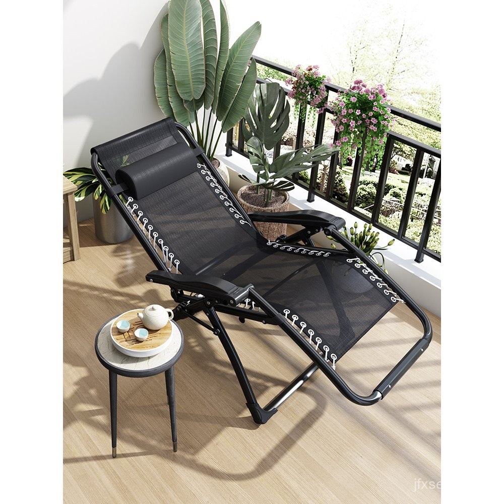 Recliner Nap Folding Office Nap Bed Home Balcony Leisure Beach Backrest ...