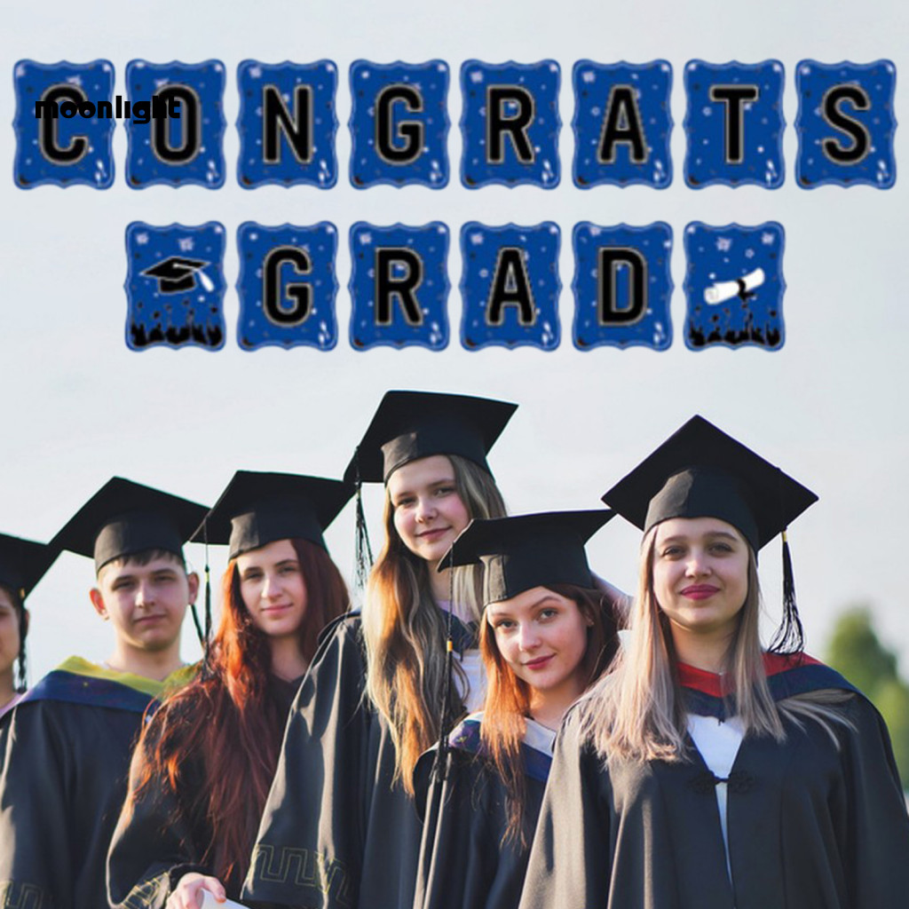 [MO] Graduation Tableware Set Graduation Party Pack for 24 Guests Class ...