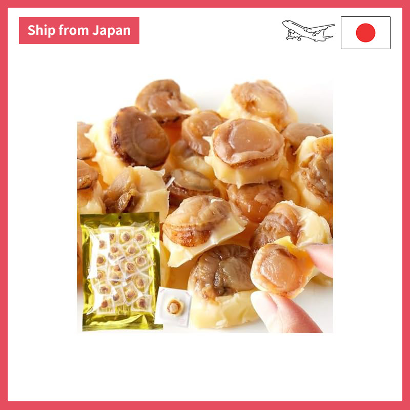 [Direct from Japan] Natural Lifestyle Scallop & Cheese Snack Pack (120g ...