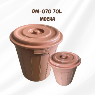 Mirage 40, 60 & 80L Beige / Dark Mocha Aesthetic Water Storage Drum Durable High Quality ...