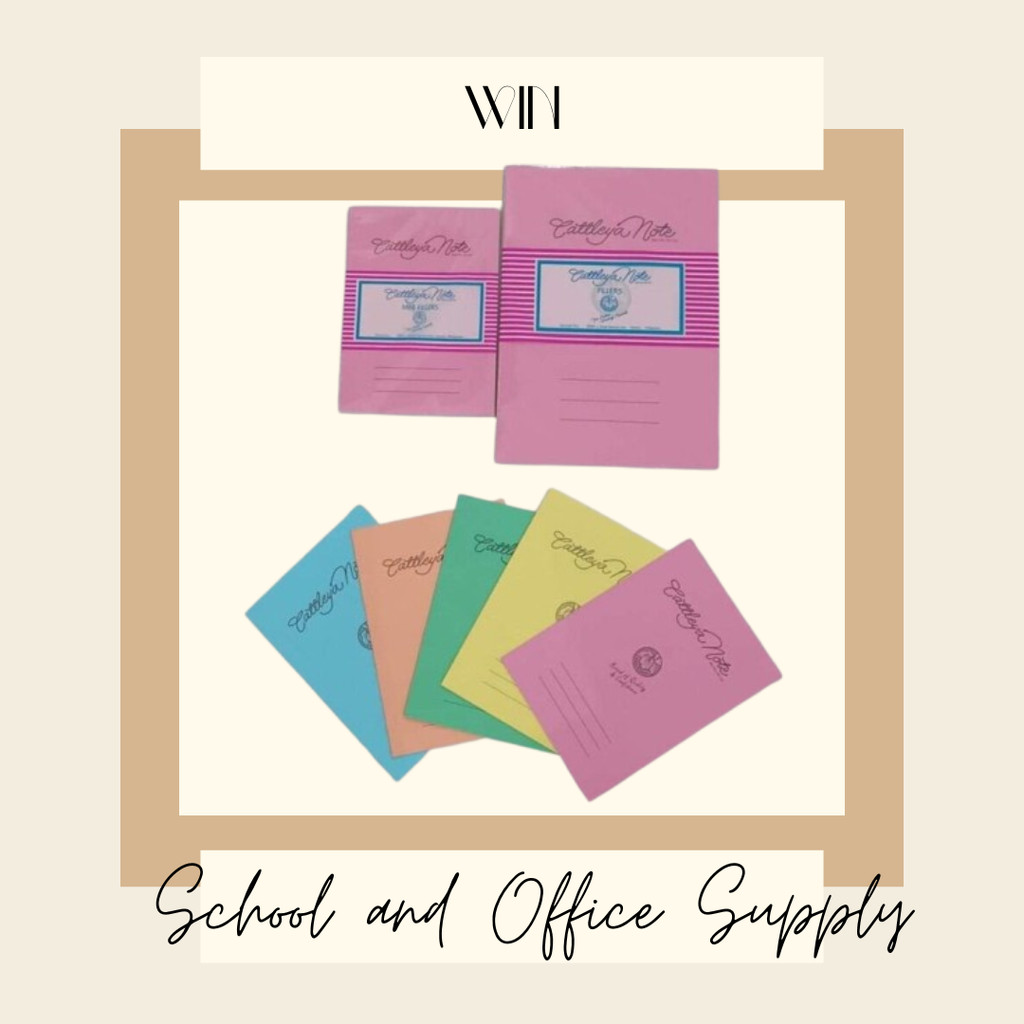 Cattleya Filler Notes 7x10(big) and 5x7(mini) assrtd color 5pcs ...