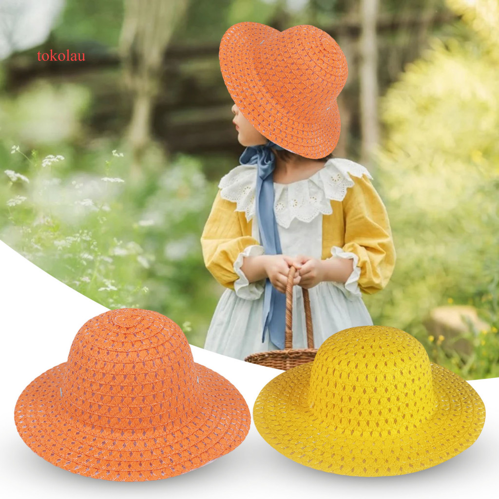 Plastic Woven Easter Hat Lightweight Easter Bonnet for Kids Kids Diy ...