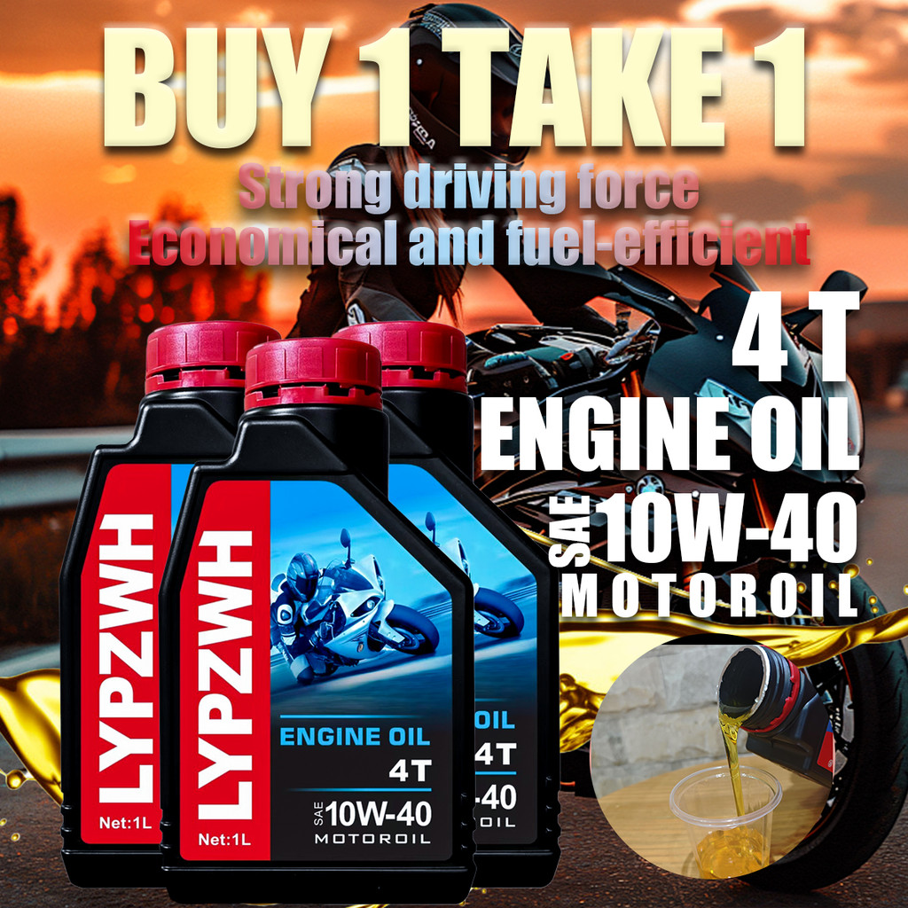 Motul Oil 100 4T 10w40 1L Power Le 100% Fully Synthetic 4 Stroke ...
