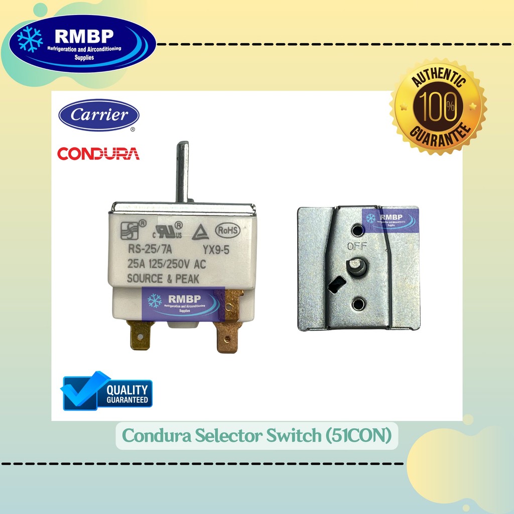 Aircon A/C Selector Switch - Condura [51CON] | Shopee Philippines