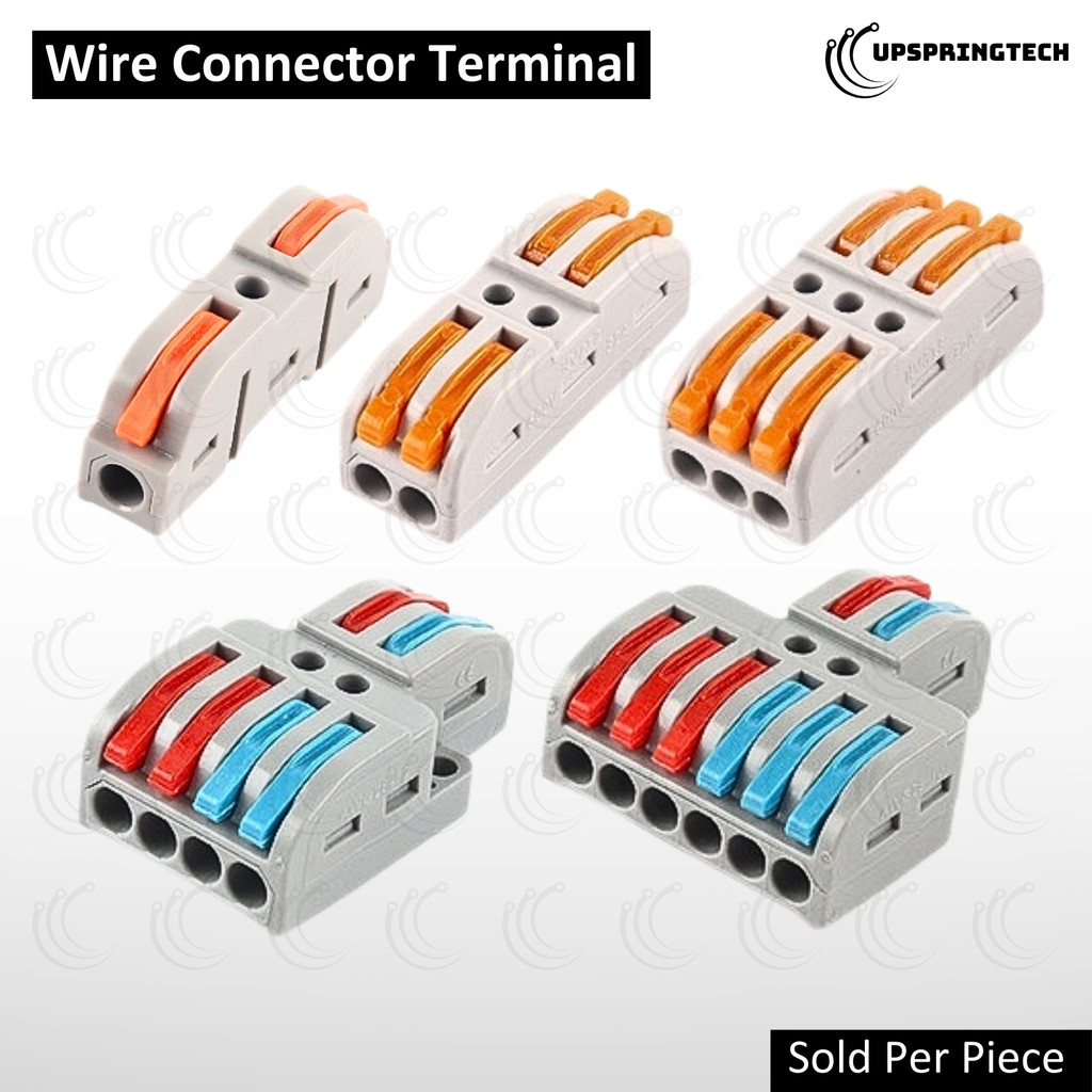 Quick Connect Universal Wire Terminal Block – Cable Splitter Connector ...