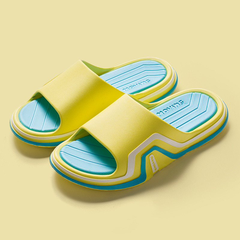 Candy Color Couples Sandals Men's Summer New Bathroom Non-Slip Home ...