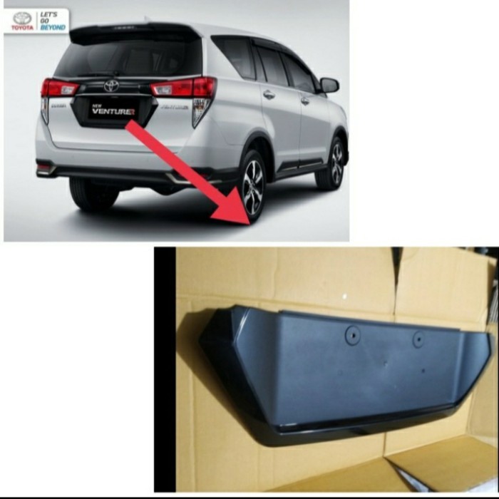 License / ORIGINAL INNOVA VENTURER FACElift NUMBER PLATE HOLDER ...