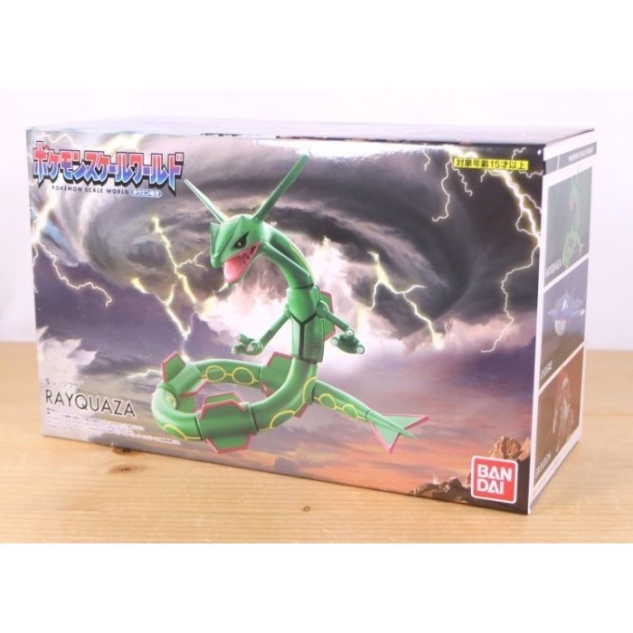 Pokemon Scale World Hoen Rayquaza Bandai Action Figure | Shopee Philippines