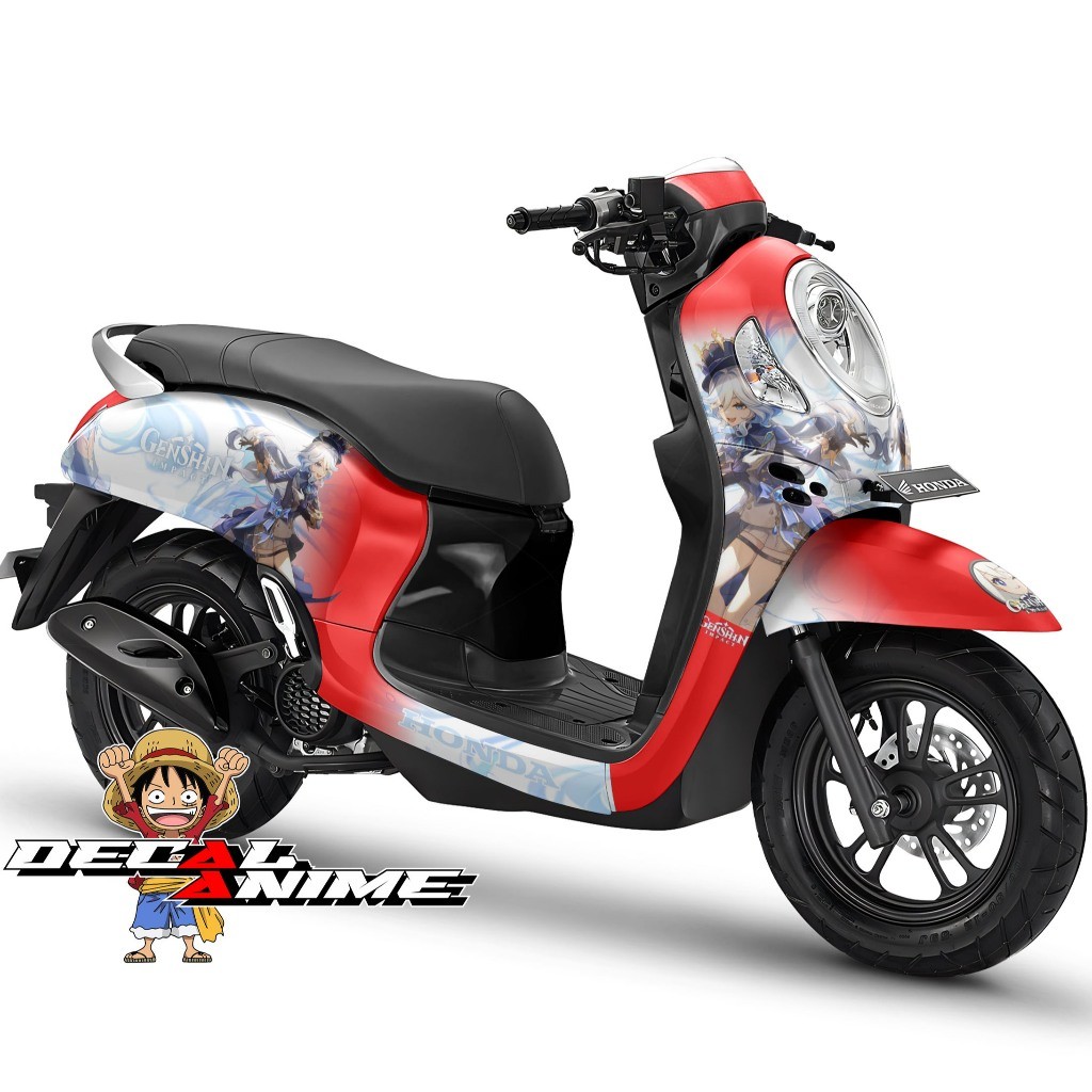 Scoopy Decal Sticker Full Body Scoopy FI Sporty Stylish Fashion ...