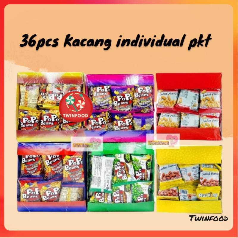 TCSB Popo Beans Assorted Nuts Party Pack 36pcs | Shopee Philippines
