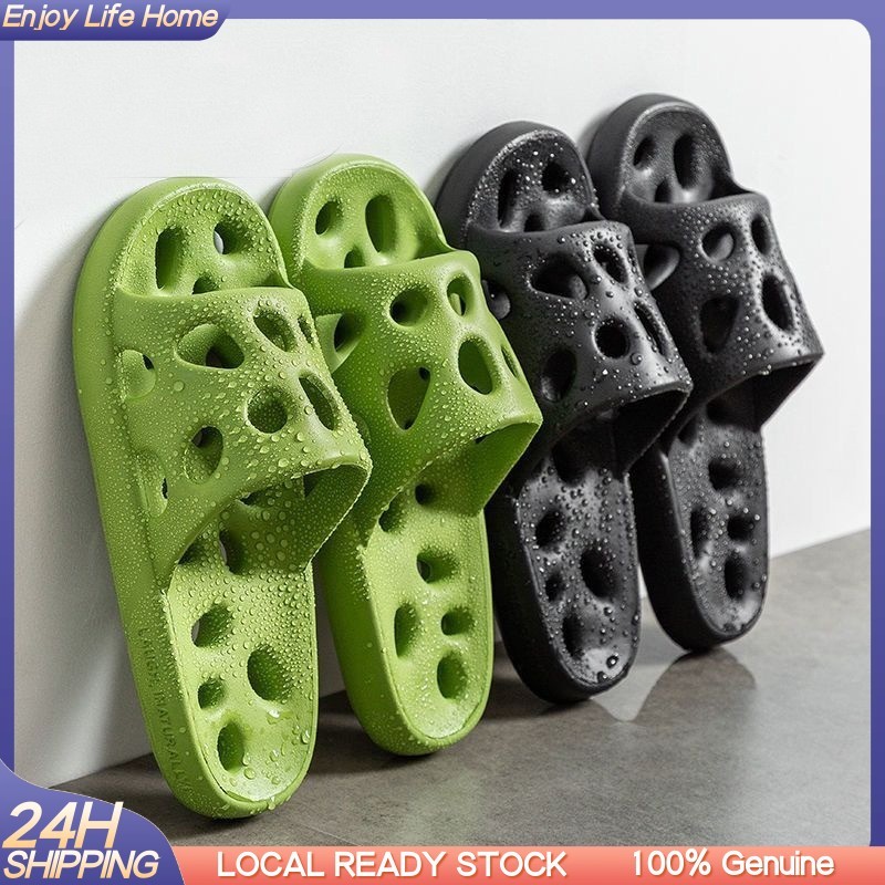 Ultra Light Eva Hole Slippers For Bathroom Toilets Molded Monolithic ...