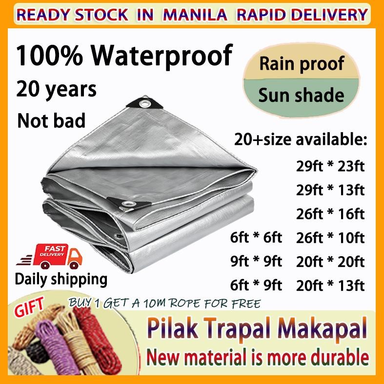 tarpaulin carport roof rain sun protection tarp lona trapal waterproof ...