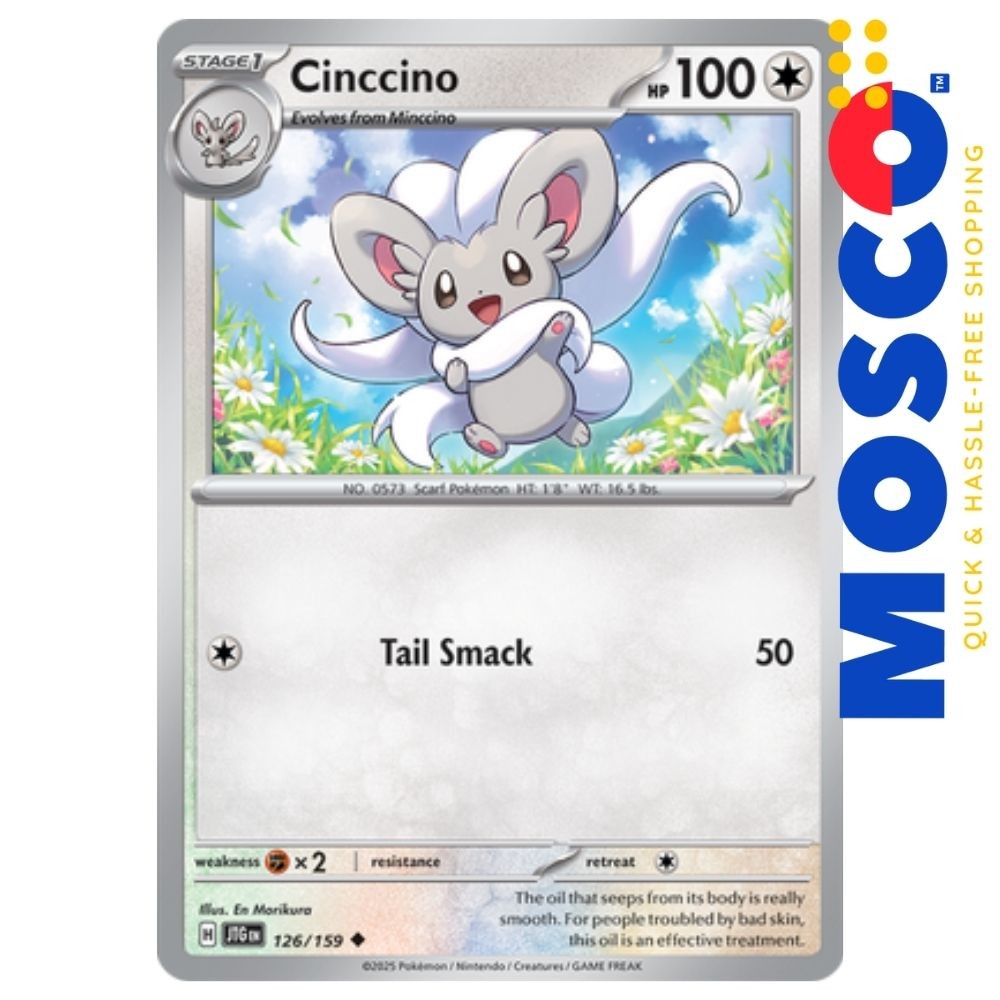Cinccino - 126/159 Journey Together | Pokemon TCG | Shopee Philippines