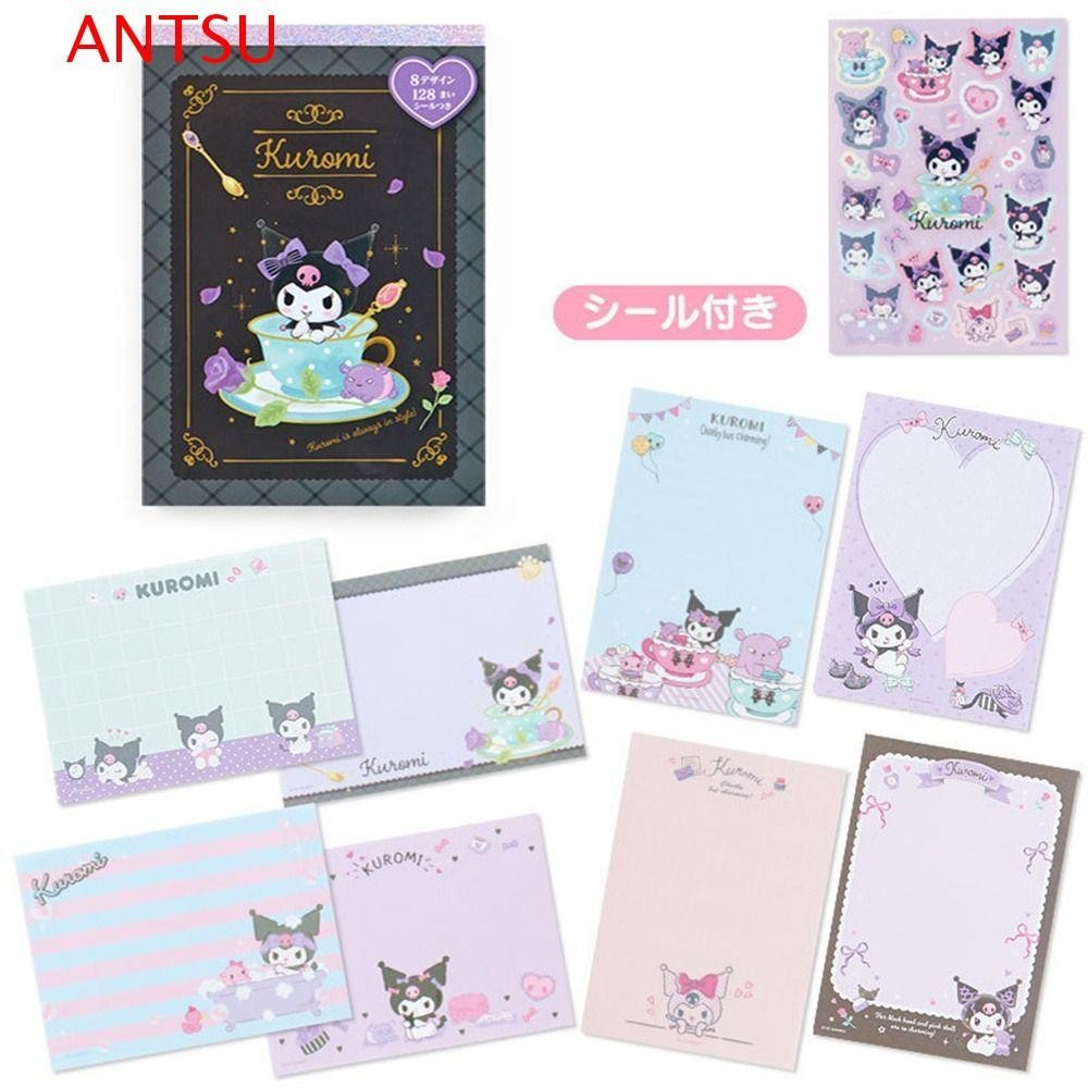 ANTSU Notepad, Cinnamoroll Kuromi Memo Pad, School Supplies My Melody ...