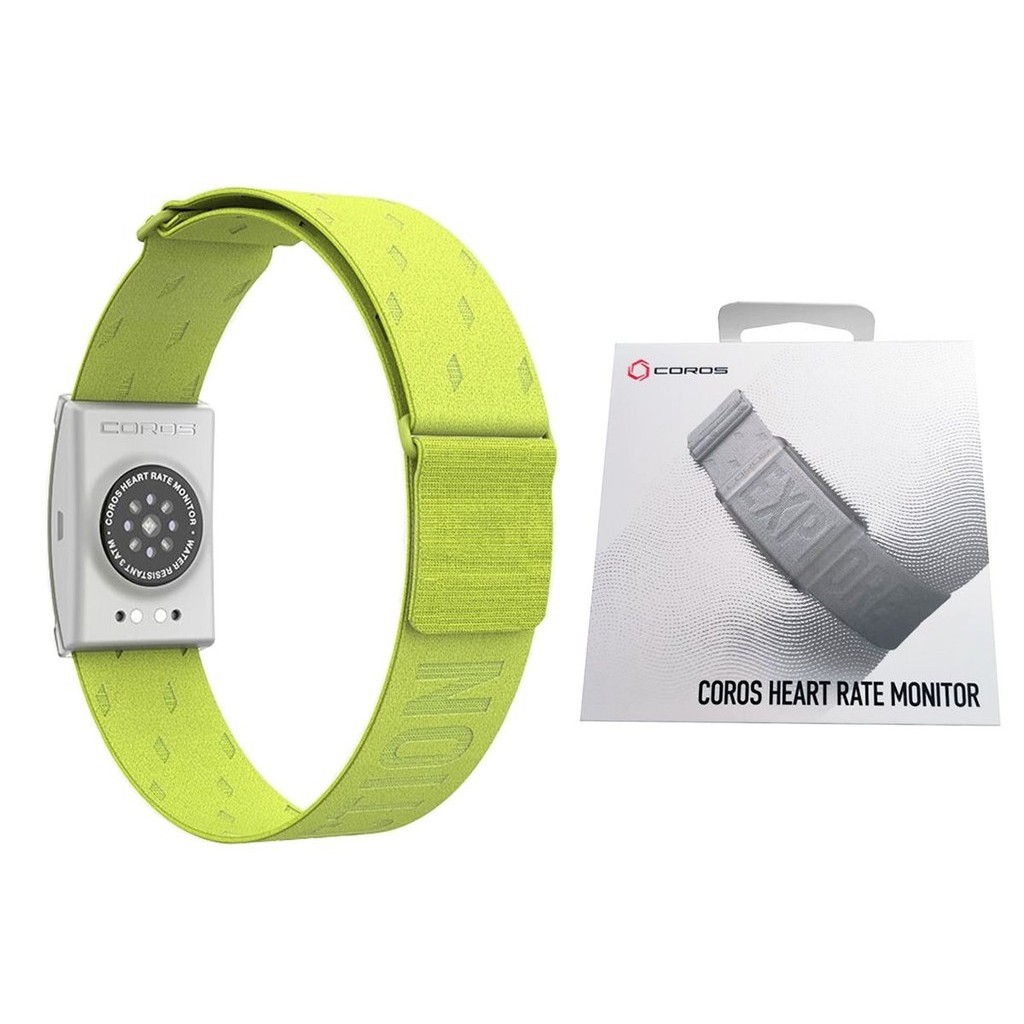 COROS Heart Rate Monitor with Lime Armband (HR31) - 38 Hours Battery ...