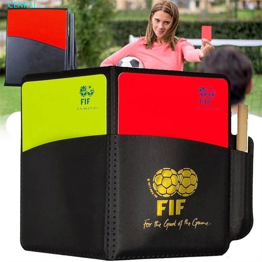 MARKET Soccer Referee Card, Red Card Yellow Card Football Referee ...