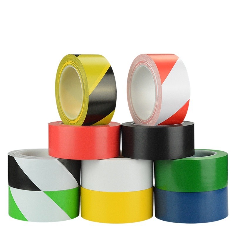 PVC warning tape floor color line zebra crossing warning isolation ...