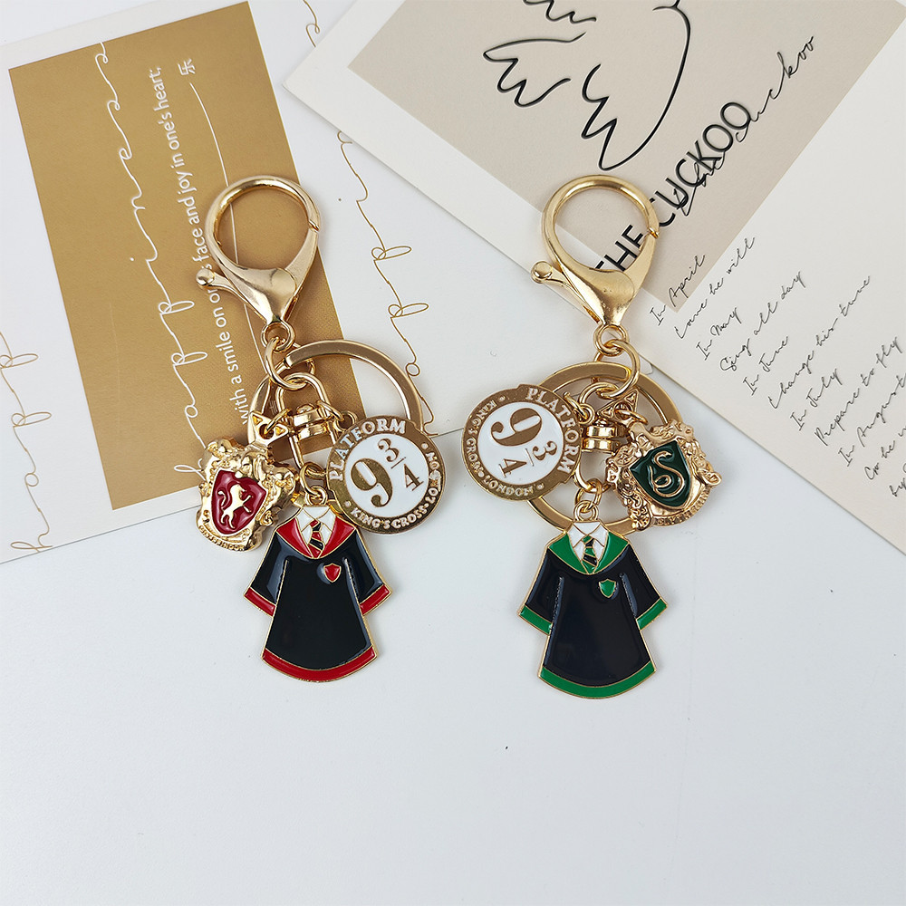 Kawaii Harries School of Magic Gryffindor Hogwarts Key Chain College ...