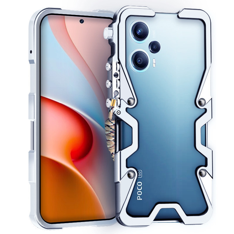 Simon For Xiaomi Poco F3 F4 F5 F6 M6 X5 X6 Pro Metal Case Mi 12T 13T ...