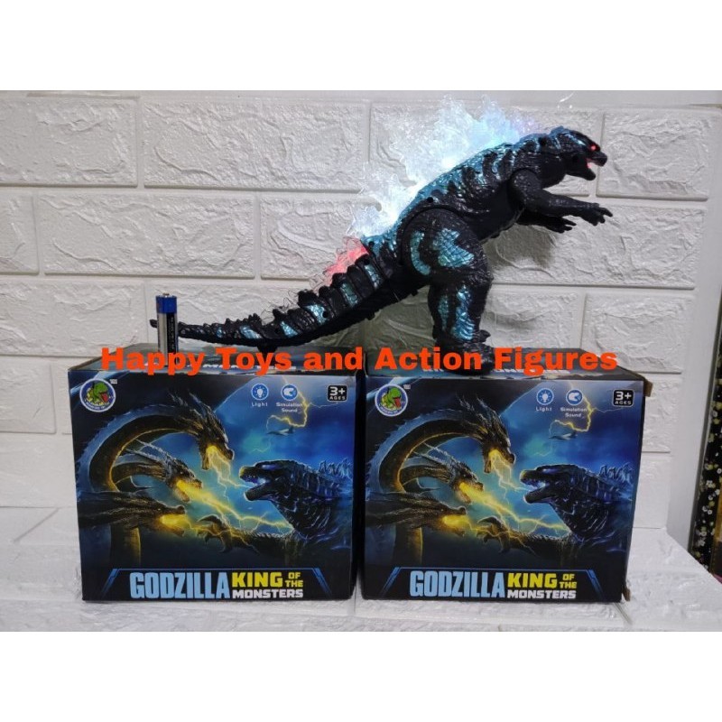 WALKING GODZILLA BATTERY OPERATED WITH LIGHTS AND SOUNDS TOY FOR KIDS ...