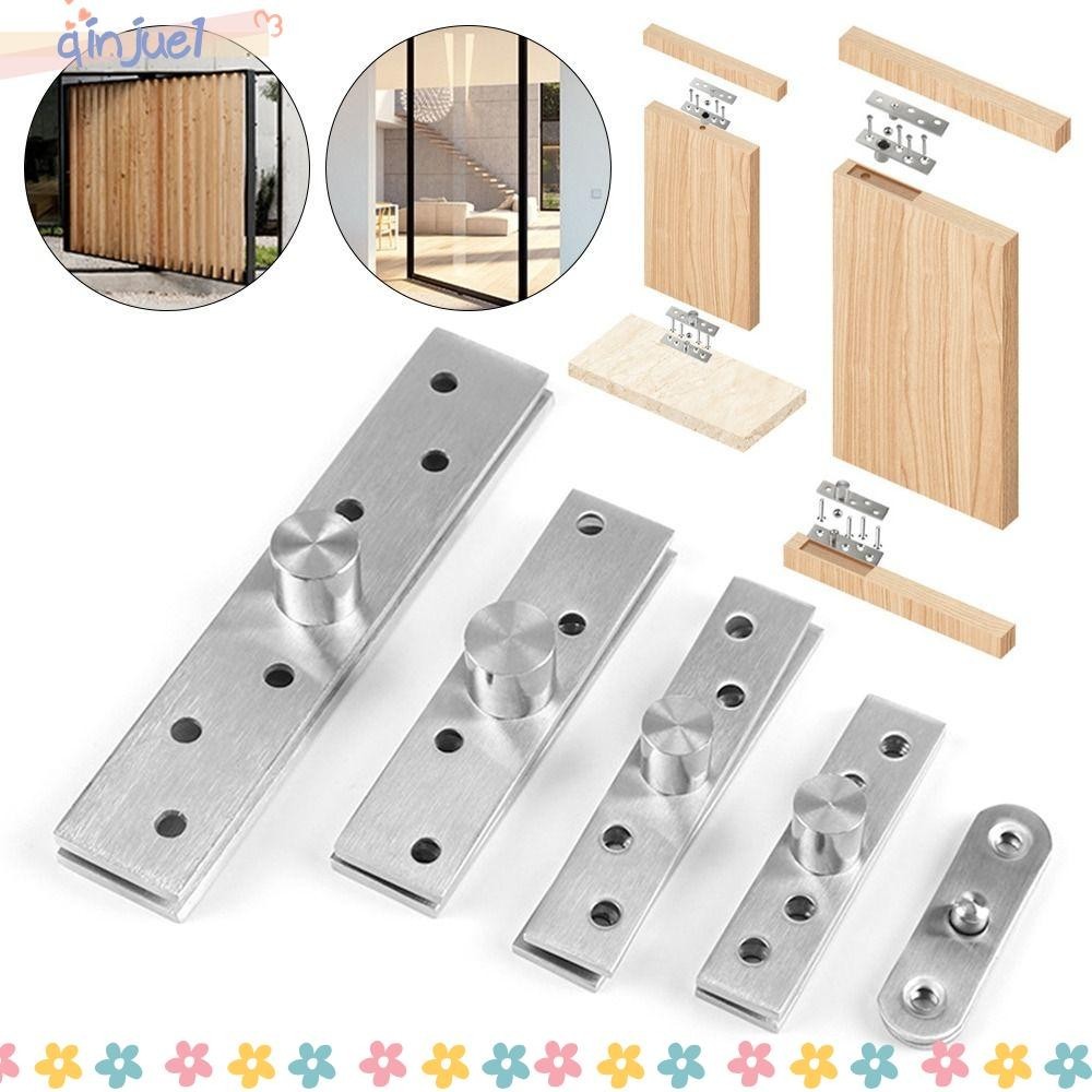 QINJUE1 Door Pivot Hinge, Stainless Steel 75mm-150mm Location Shaft ...