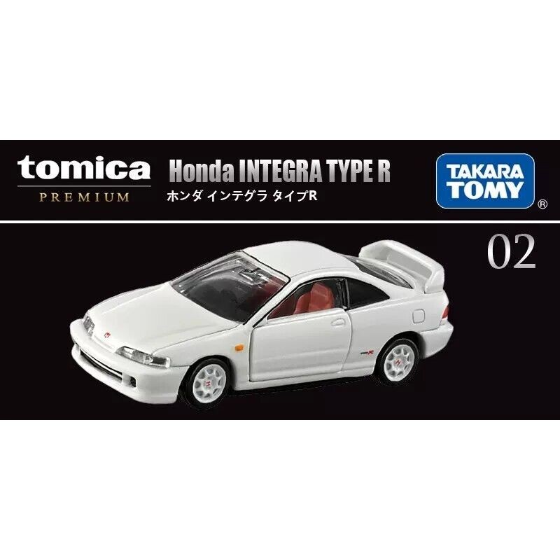 Takara Tomy Tomica Premium TP02 Honda INTEGRA TYPE R White Diecast ...